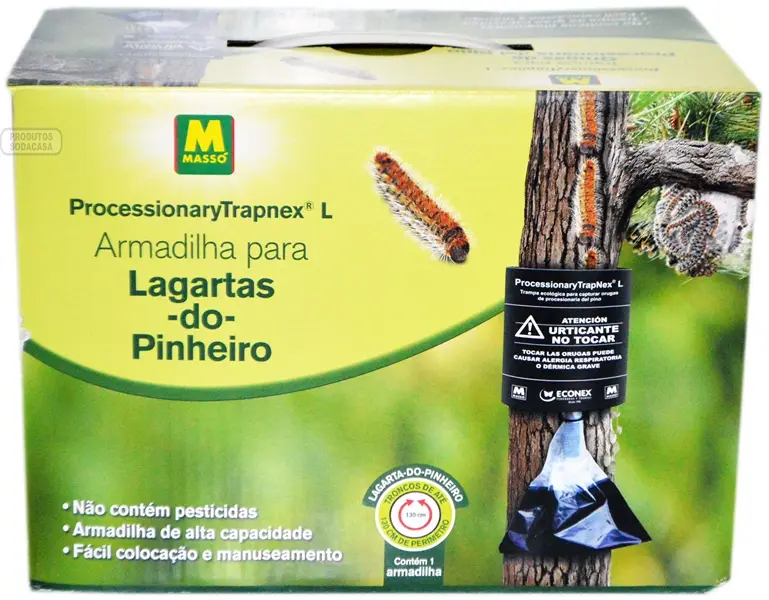 磊 Armadilha lagarta processionaria / Lagarta Pinheiro | Hortanimal