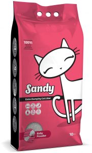 磊 Sandy Areia Aglomerante Talco - 10kg | Hortanimal
